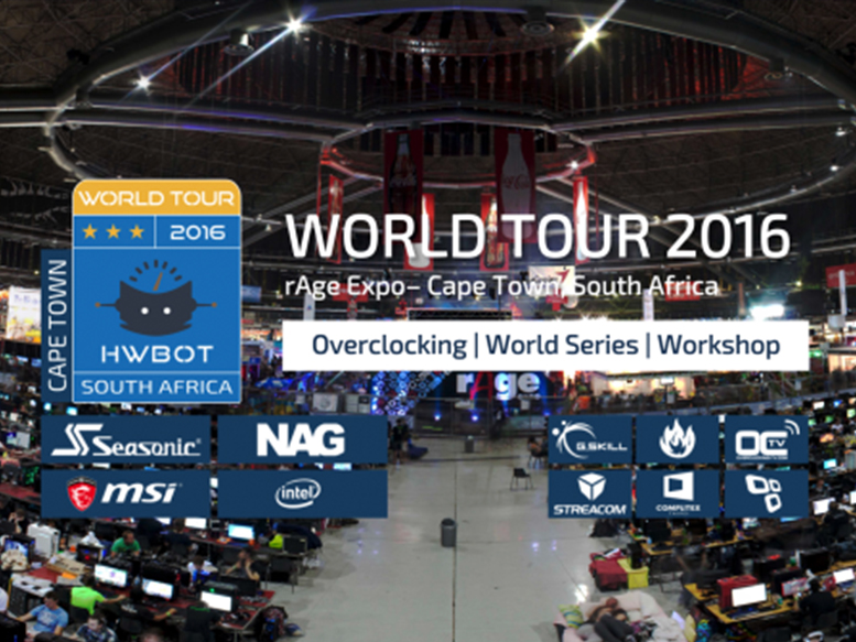 HWBOT World Tour 2016 in South Africa - Industrial