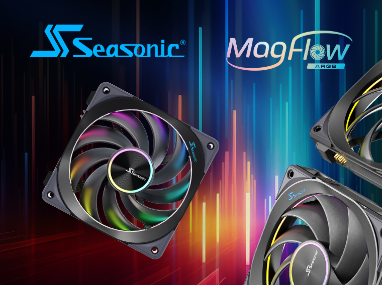 SEA SONIC to Launch New MagFlow 120 ARGB Fan - Industrial
