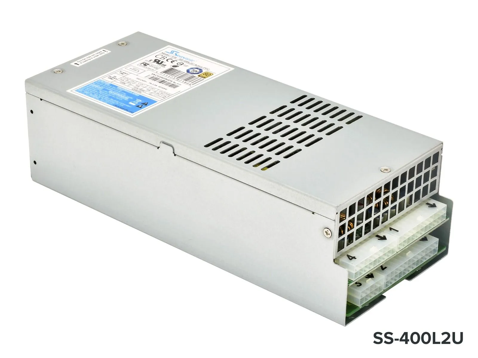 2U L2U|EPS| 80 PLUS® Gold Rating - Seasonic Industrial PSU