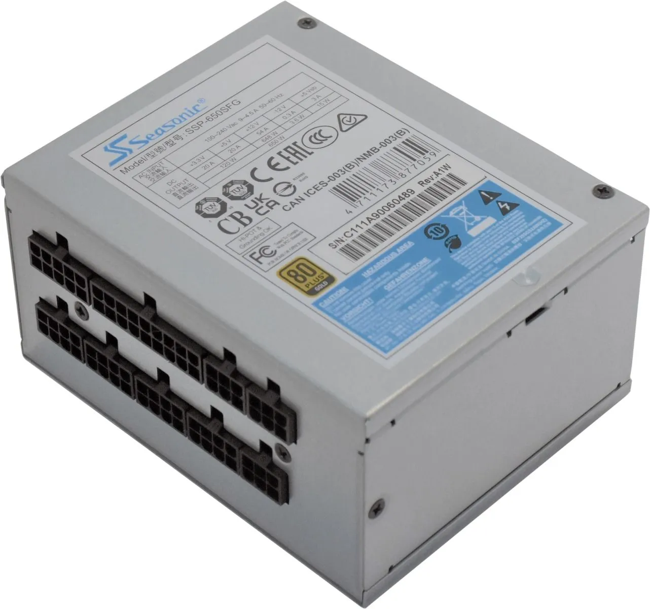 SFX SFP/SFG | 80 PLUS® Platinum/Gold Certified - Seasonic